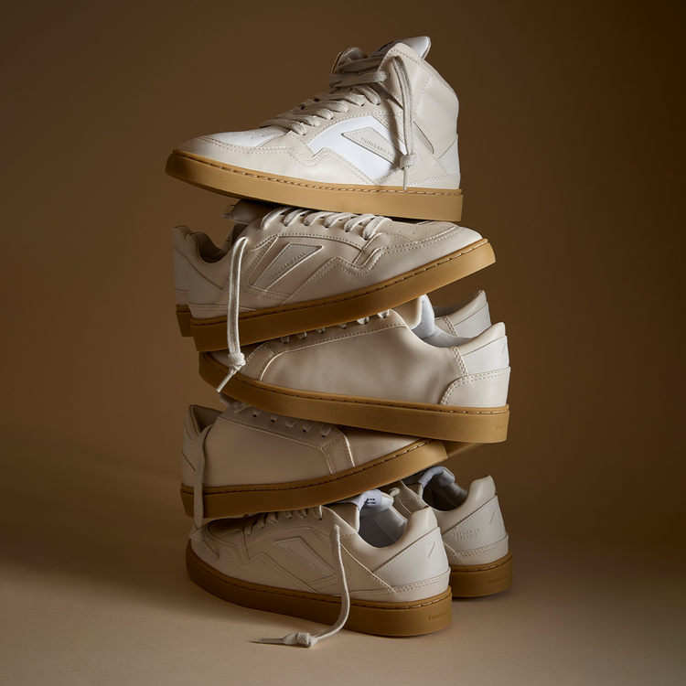 Men's Lace Up in Cremino Gumsole | Sustainable & Vegan - Thousand Fell